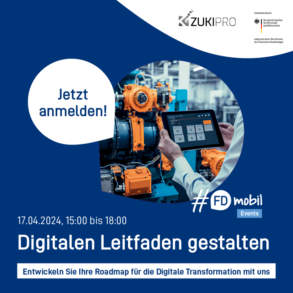 Kick-off Informationsveranstaltung „Digitalen Leitfaden gestalten ...